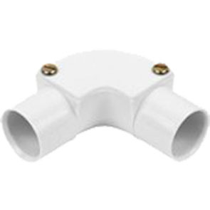 PVC Conduit Inspection Elbows 25mm White - Upex Electrical Distributors