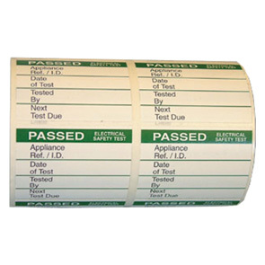 Pass Label Large S/A Roll 250 - Upex Electrical Distributors