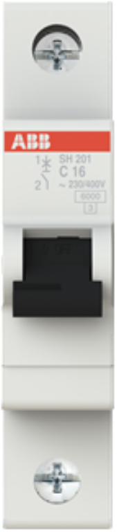 Abb 16A MCB Type C - Upex Electrical Distributors