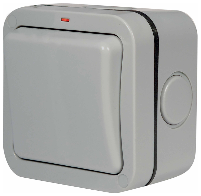 Weather Proof Switch 1Gang 2Way - Upex Electrical Distributors