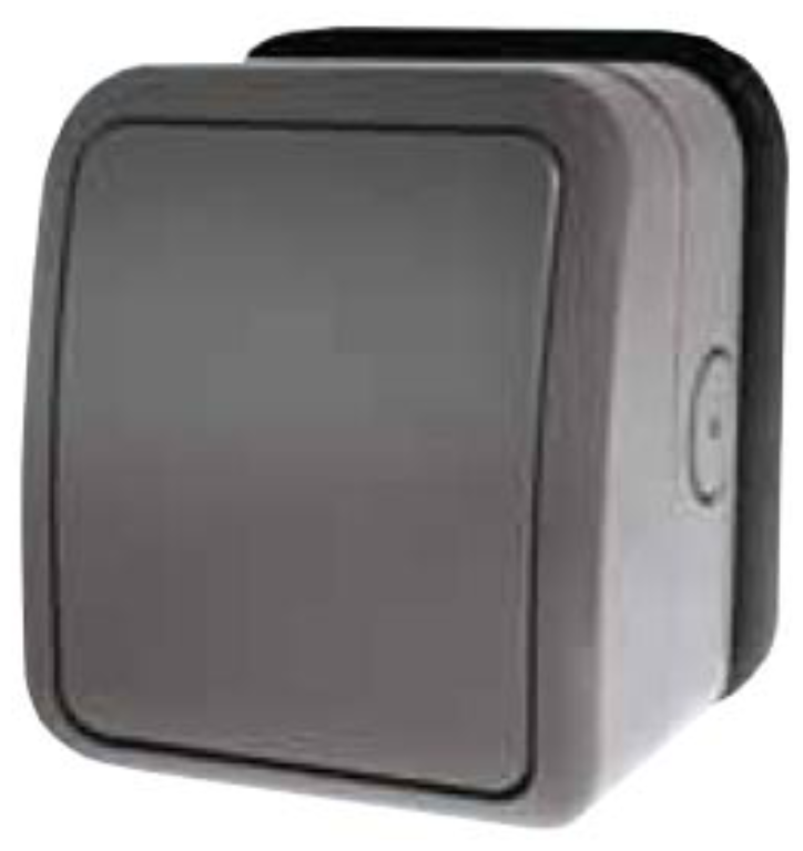 1 Gang 2 Way Weatherproof Switch - Upex Electrical Distributors
