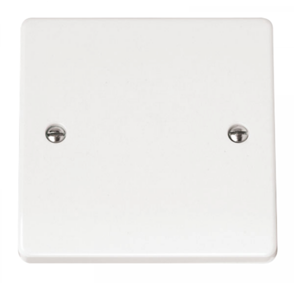 1 Gang Blank Plate - Upex Electrical Distributors