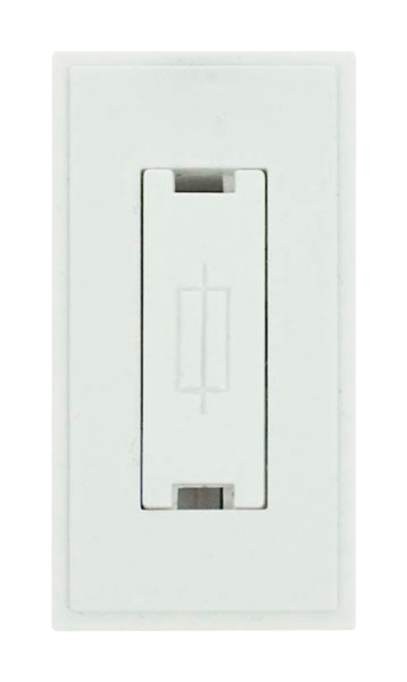 New Media 13A Fused FCU Module - White - Upex Electrical Distributors