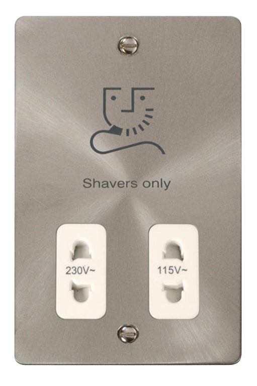 115/230V Shaver Socket Outlet - Upex Electrical Distributors