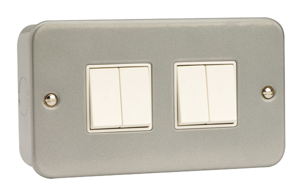 10Ax 4 Gang 2 Way Switch - Upex Electrical Distributors