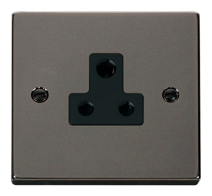 5A Round Pin Socket Outlet - Upex Electrical Distributors