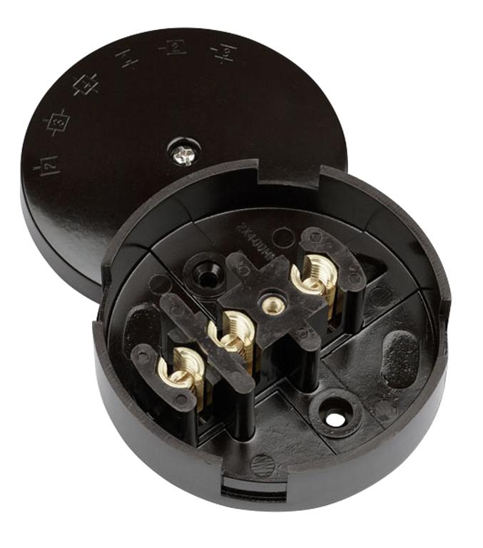 30A Junction Box Selective Entry 3 Terminal Brown - Upex Electrical ...