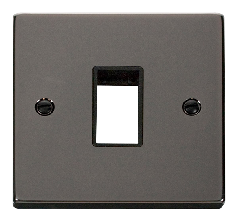 1 Gang Plate Single Aperture - Upex Electrical Distributors